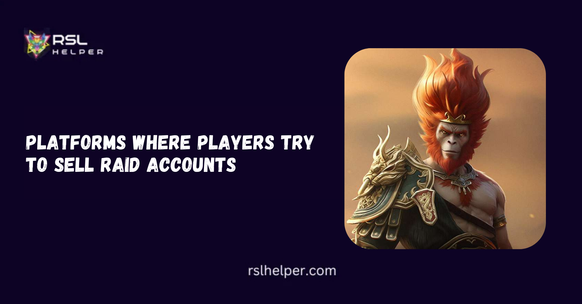 Can You Sell Your RAID Account? Rules, Risks & Marketplaces